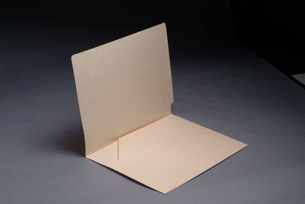 11 Pt Manila Folders, Full Cut End Tab, Letter Size, Full Diagonal ...